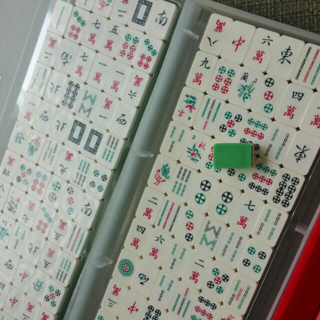 Mini Mahjong Set, Hobbies & Toys, Toys & Games on Carousell