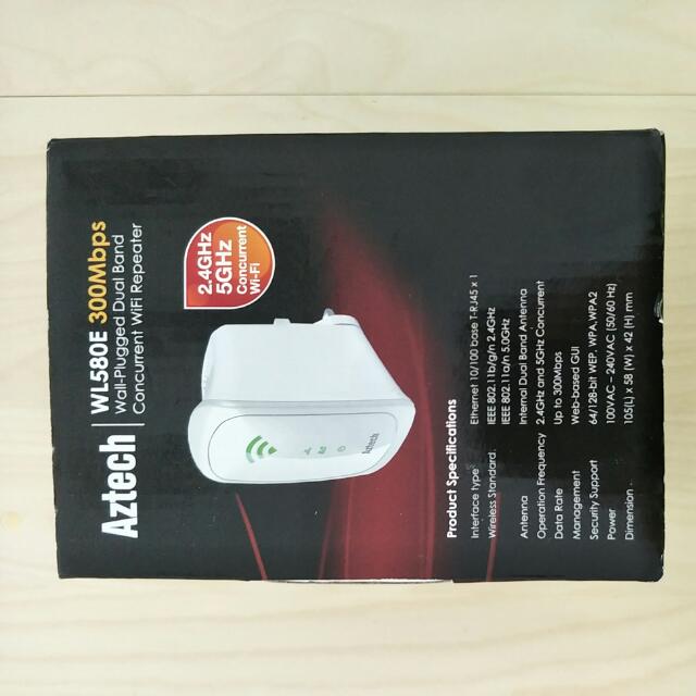 Aztech WL580E Repeater, Computers & Tech, Parts & Accessories ...