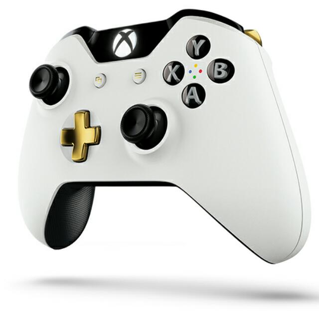 (Brand New) Xbox One Wireless Lunar White Controller - Limited Edition ...