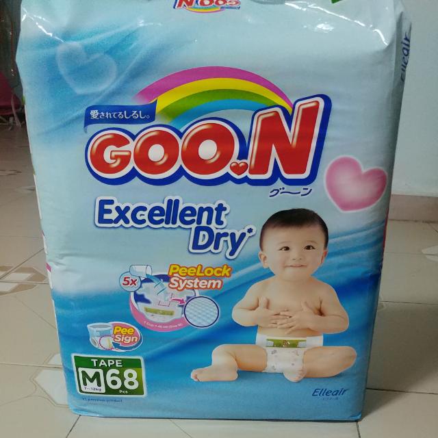Goon Excellent Dry Pampers, Babies & Kids, Babies & Kids Fashion on ...