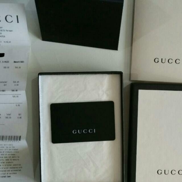 Gucci Gift Card Value $500. Selling At $450, Tickets & Vouchers ...