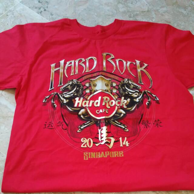 Hard Rock T Shirt, Men's Fashion, Tops & Sets, Tshirts & Polo Shirts on ...