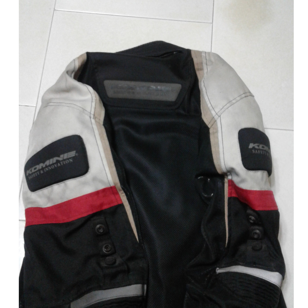 KOMINE SAFETY RIDING JACKET WITH ARMOUR-JAPAN, Sports Equipment, Sports ...