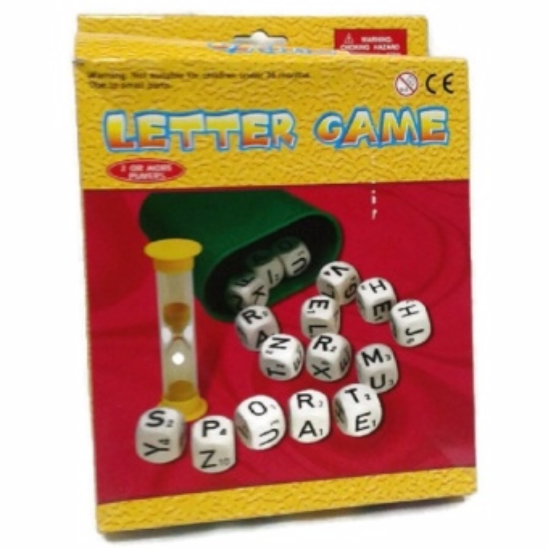 Letter Game Boggle Word, Hobbies & Toys, Toys & Games on Carousell