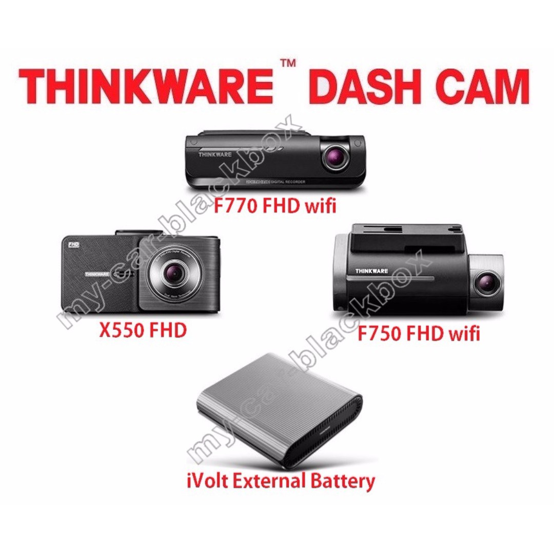 Thinkware Dashcam! F770 F750 X550 iVolt Free Installation [Authorised ...
