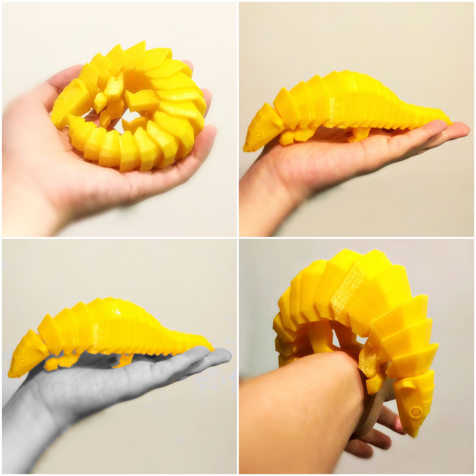 3D printed Pangolin Fiddle Toys, Toys & Games, Bricks & Figurines on ...