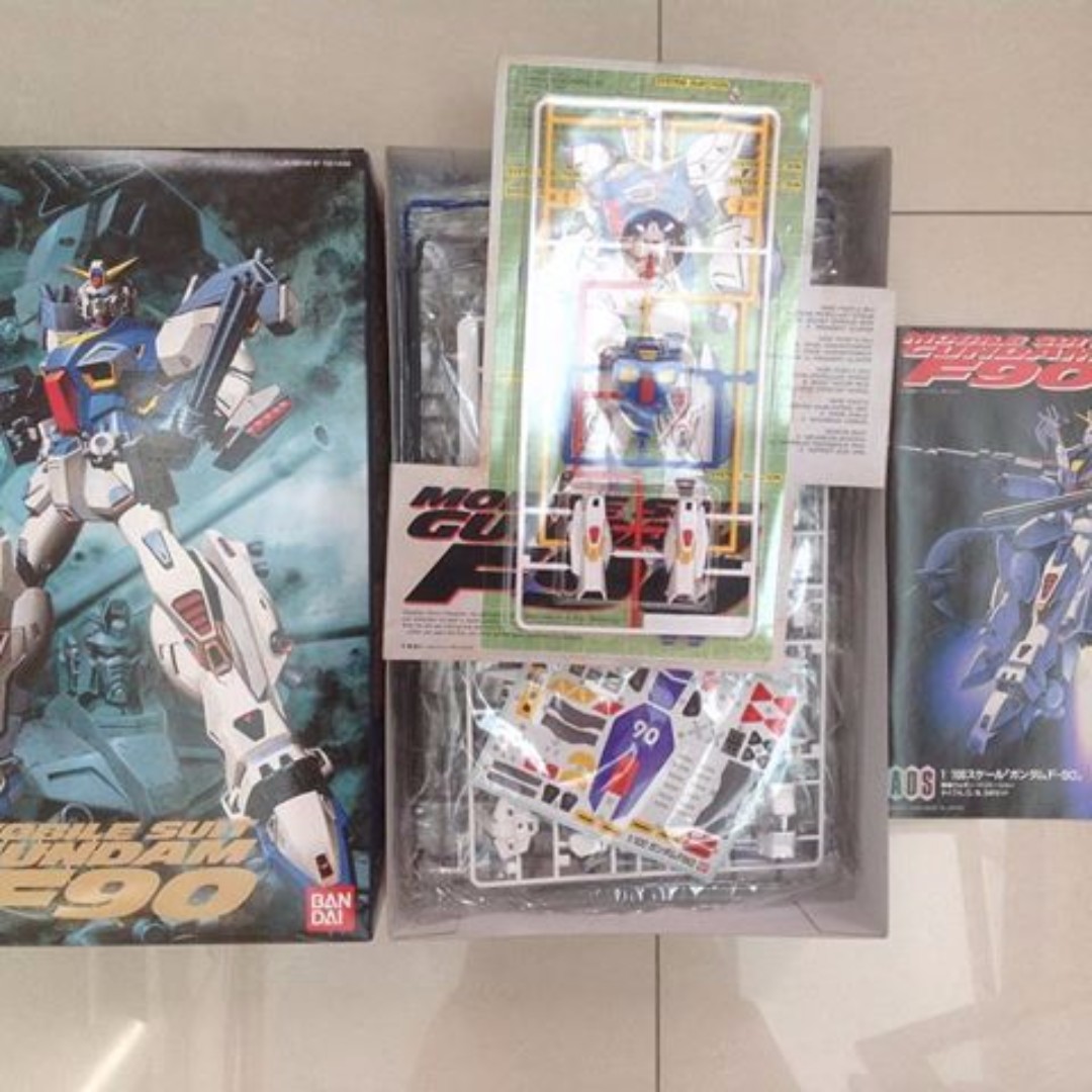 BNIB Bandai 1/100 Gundam F90 ADS, Hobbies & Toys, Toys & Games on Carousell