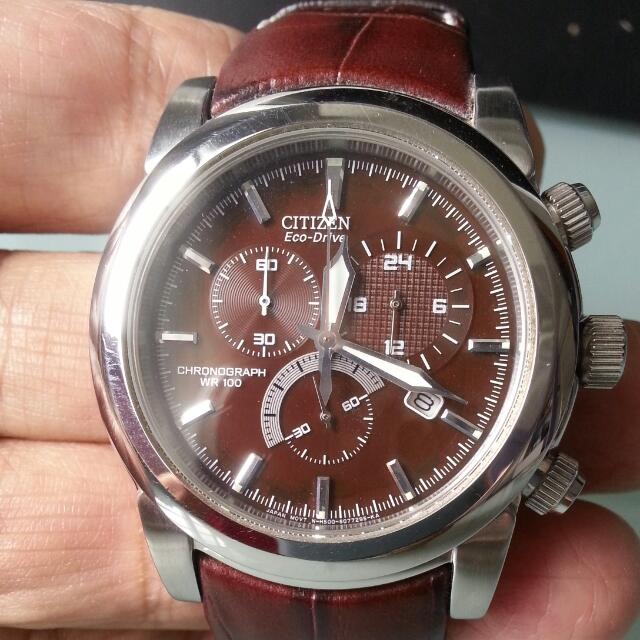 Citizen ECO-DRIVE CHRONOGRAPH. WR 100 WATCH, Mobile Phones & Gadgets ...