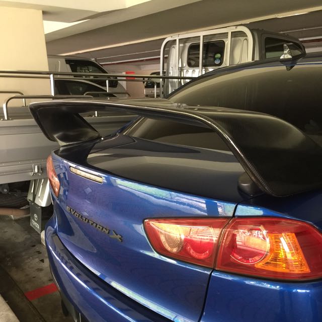 Evo X Spoiler, Car Accessories on Carousell