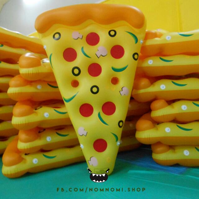 Giant Inflatable Pizza Floater/Salbabida Beach Summer Vacation Swimming ...
