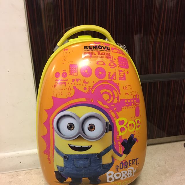 Minions Luggage Bag, Babies & Kids, Babies & Kids Fashion on Carousell