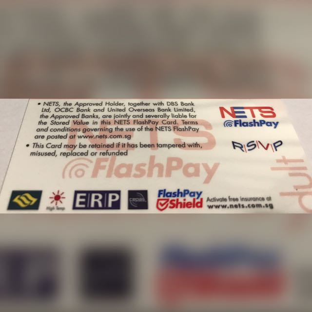 Sesame Street Lil' Kawaii Limited Edition Nets Flash + Ezlink card (Little Characters of Elmo ...