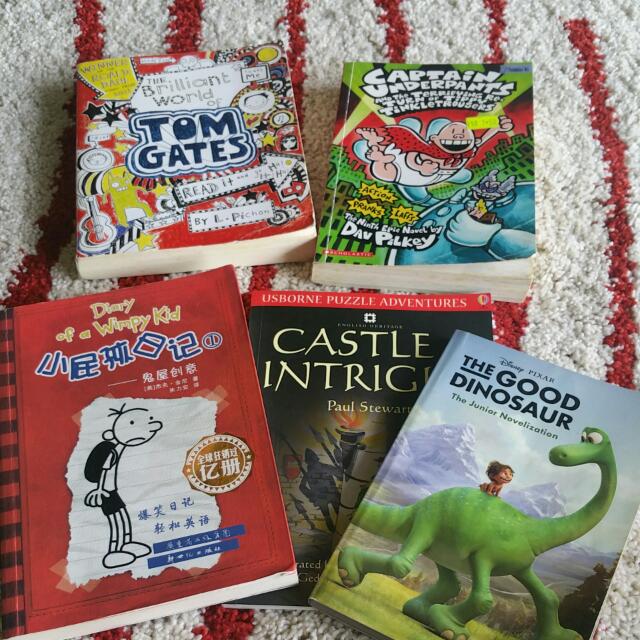 Tom Gates, Captain Underpants, Diary Of A Wimpy Kid, Good Dinosaur ...