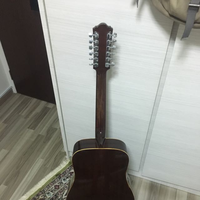 Ibanez 646t Vintage 12-Strings Acoustic Guitar (Made in Japan), Hobbies ...