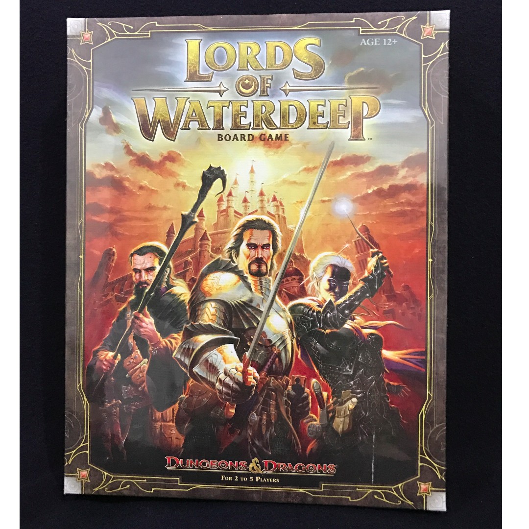 LORDS OF WATERDEEP - Dungeons & Dragons board game, Hobbies & Toys ...