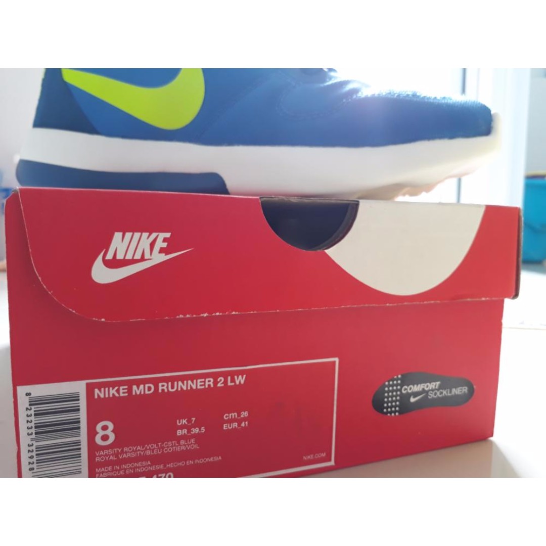 NIKE MD Runner 2 LW Original, Fesyen Pria, Sepatu di Carousell