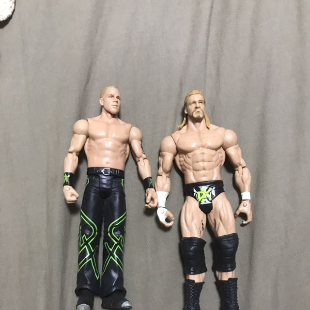 Shawn Michaels & Triple H DX wrestling figures, Hobbies & Toys, Toys ...