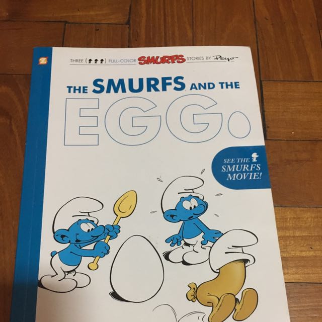 Sniff Comic Book- The Smurfs And The Egg, Hobbies & Toys, Books ...