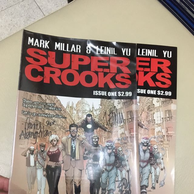 Super Crooks Issue 1, Hobbies & Toys, Books & Magazines, Children's ...