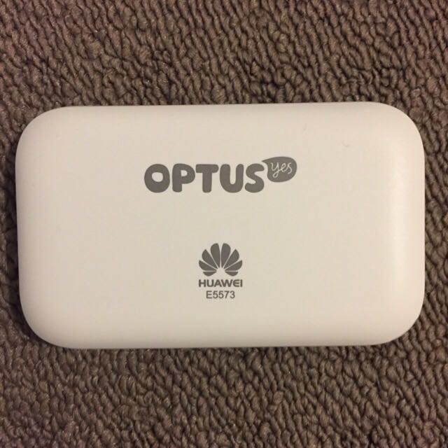UNLOCKED; Huawei 4G E5573 Wifi Modem With Optus 4GB Data SIM card To ...