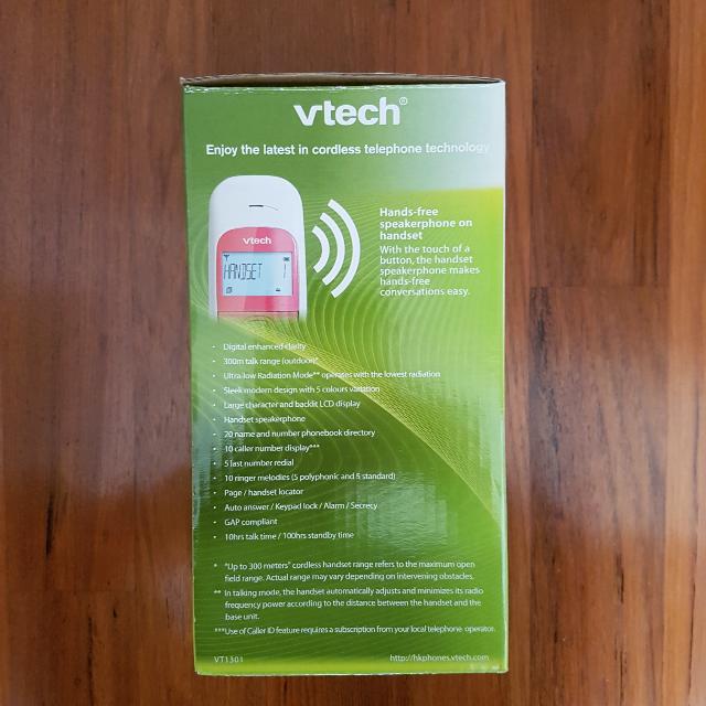 Vtech VT1301 Digital Cordless Phone, Mobile Phones & Gadgets, Mobile ...