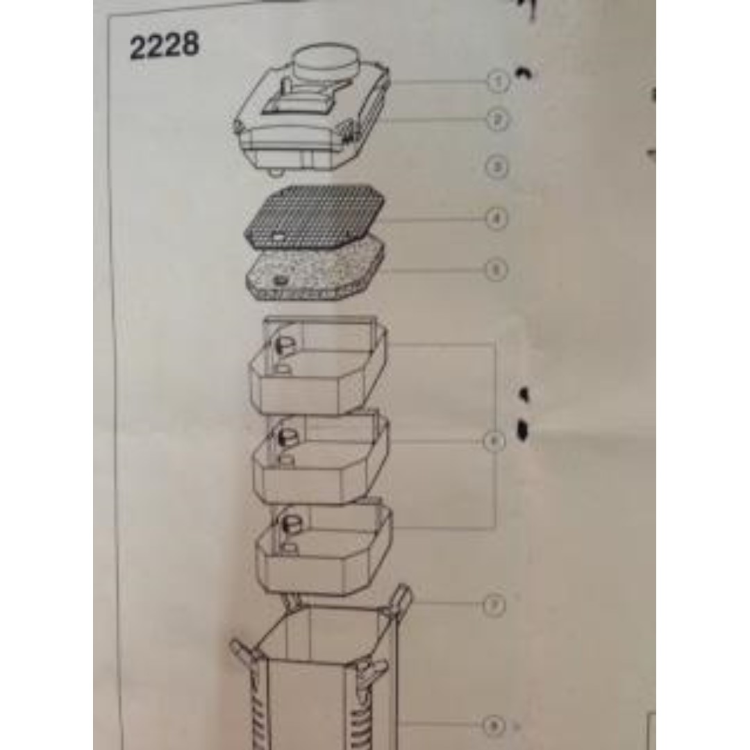 External Pump Eheim 2228, Pet Supplies, Homes & Other Pet Accessories ...