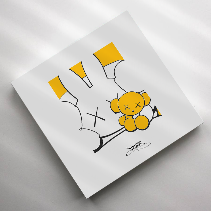 KAWS POSTER FRAME, Furniture & Home Living, Home Decor, Frames ...