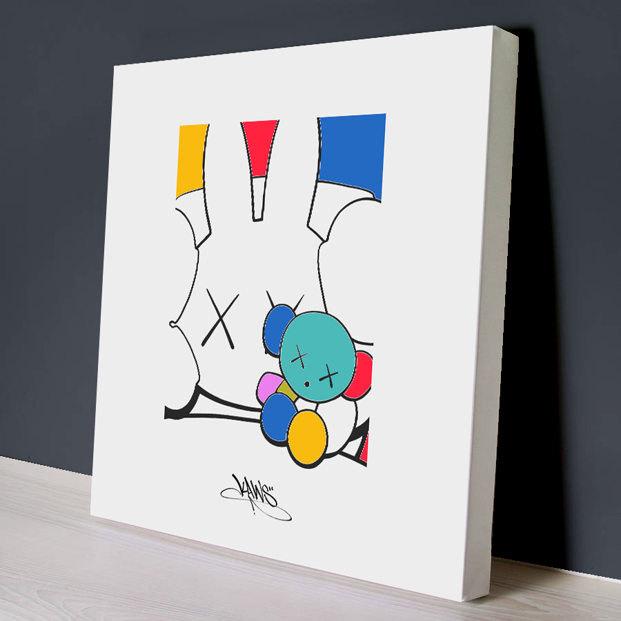 KAWS POSTER FRAME, Furniture & Home Living, Home Decor, Frames ...