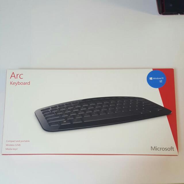 Microsoft Arc Keyboard, Computers & Tech, Parts & Accessories, Computer ...