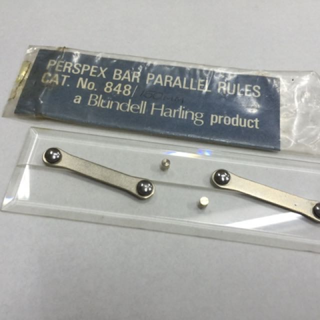 Perspex Bar Parallel Rules, Hobbies & Toys, Stationery & Craft, Craft ...