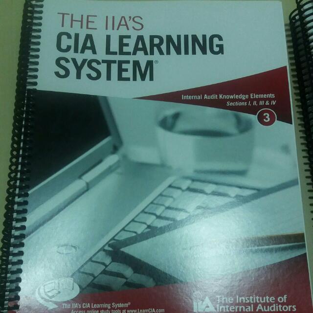 3 Part CIA (Certified Internal Auditor) Study Material, Hobbies & Toys ...