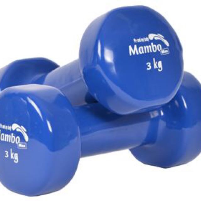 3kg dumbells x2, Sports Equipment, Exercise & Fitness, Cardio & Fitness ...