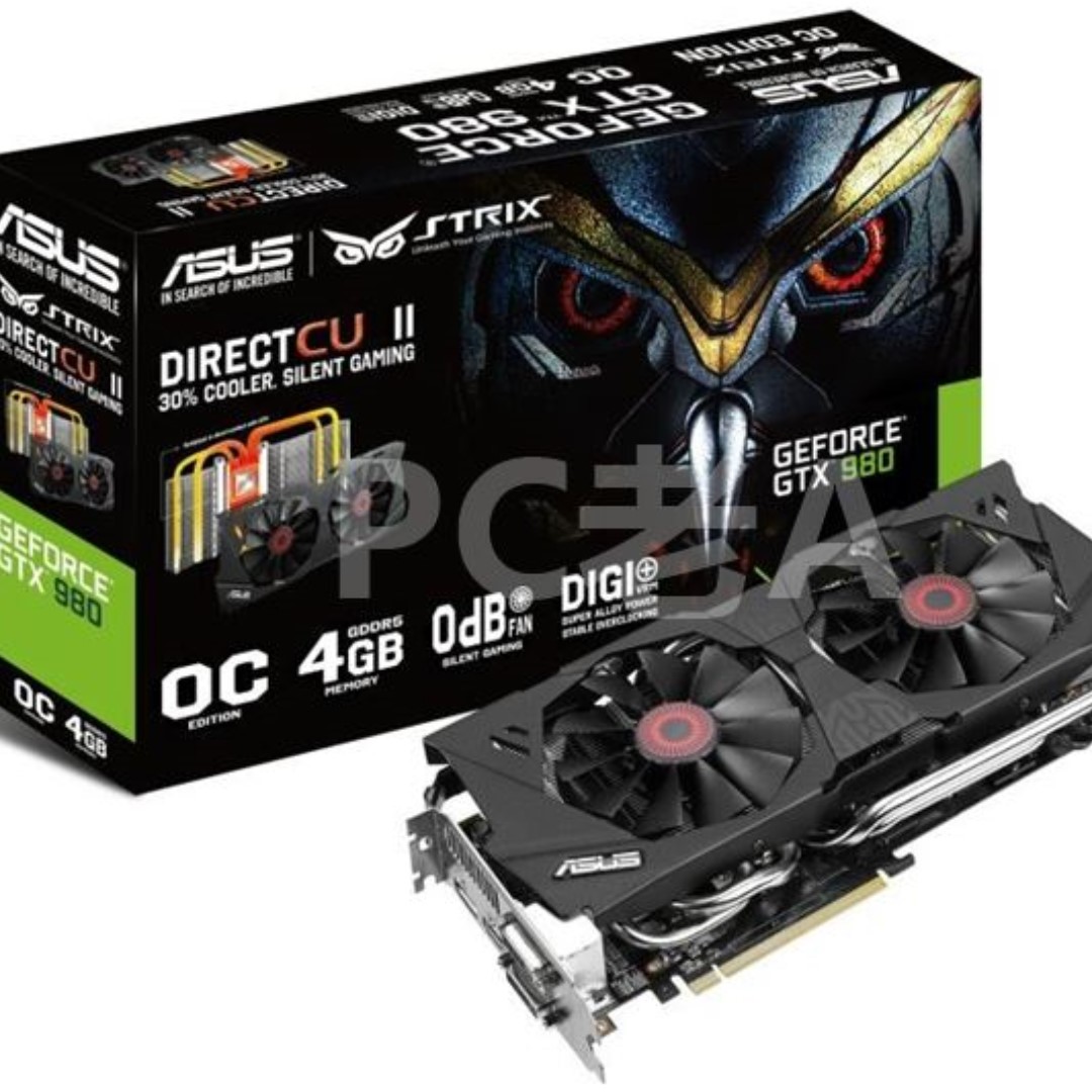 Asus Strix GTX 980, Computers & Tech, Parts & Accessories, Computer ...