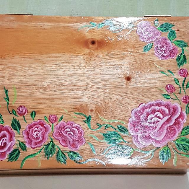 Custom Made Tea Box, Hobbies & Toys, Stationary & Craft, Handmade Craft ...