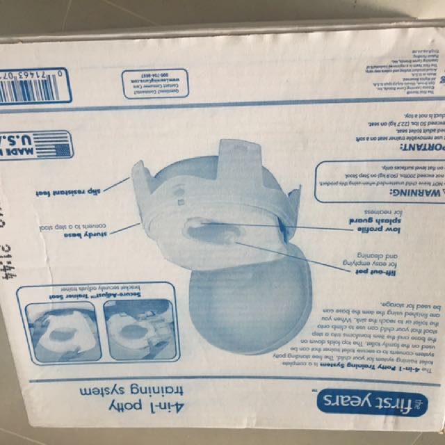 **brand New** First Years 4 In 1 Potty Training, Babies & Kids, Babies ...