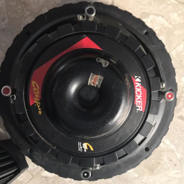 Kicker Woofer CVR 10 And DB SPA 1000D, Audio, Other Audio Equipment on ...