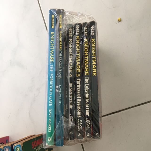 Knightmare Gamebooks Game Book TV Set Almost Like FF 57 Magehunter Dave ...