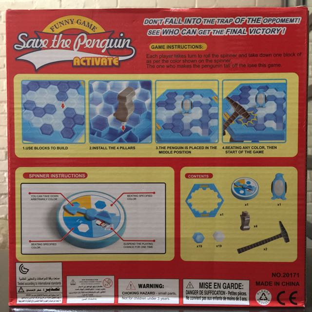 Save the Penguin, Hobbies & Toys, Toys & Games on Carousell