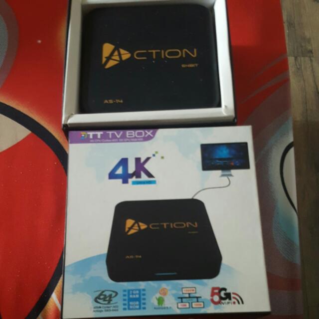 Action Tv Box AS14., TV & Home Appliances, TV & Entertainment, TV Parts ...
