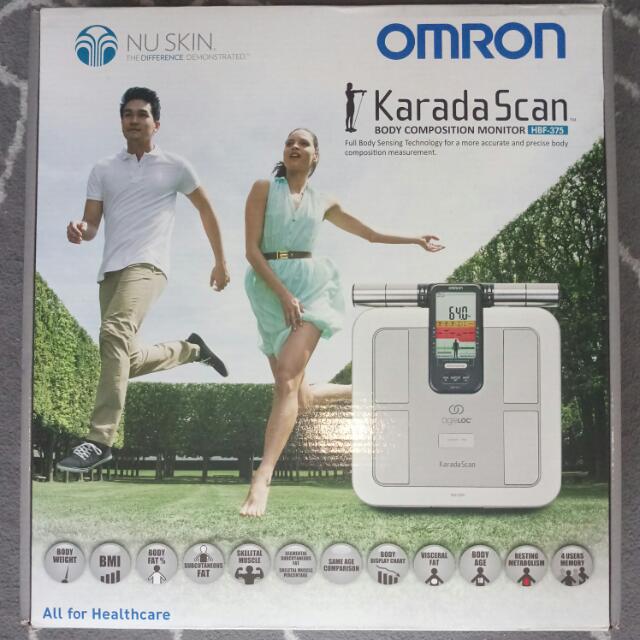 Brand New Omron Karada Scan Body Composition Scale, Health & Nutrition ...