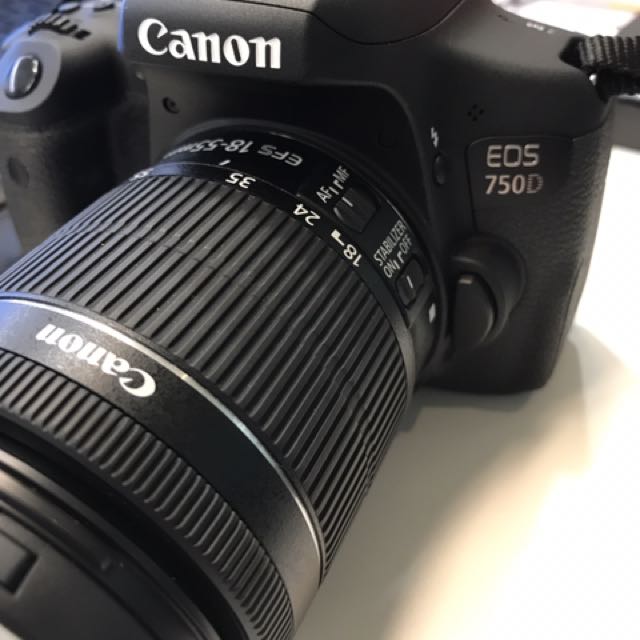 Canon EOS 750D, Photography, Cameras on Carousell