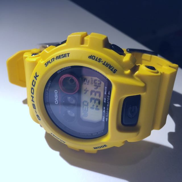 CASIO G-SHOCK 30th Anniversary Lightning Yellow Series Limited Edition ...