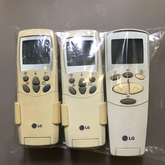 LG Aircon Remote Control, TV & Home Appliances, Air Conditioners ...