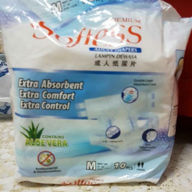 Free Softess Adult Diapers, Everything Else on Carousell