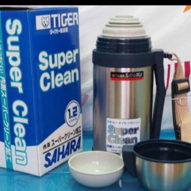 Brand New Tiger 1.2L Super Clean Sahara Thermos Flask, TV & Home ...