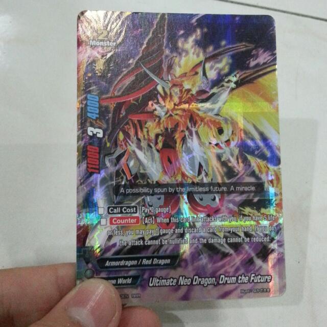 Buddyfight Ultimate Neo Dragon Drum the Future*RRR, Hobbies & Toys ...