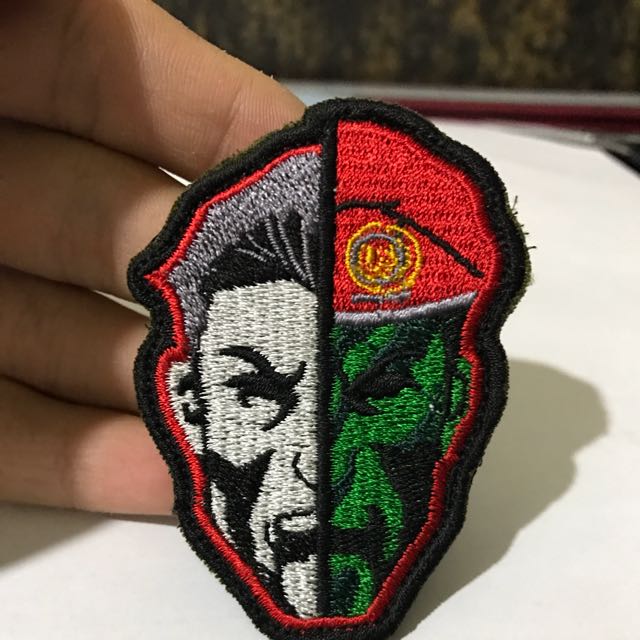 Commando Half-face Morale Patch, Hobbies & Toys, Stationery & Craft ...
