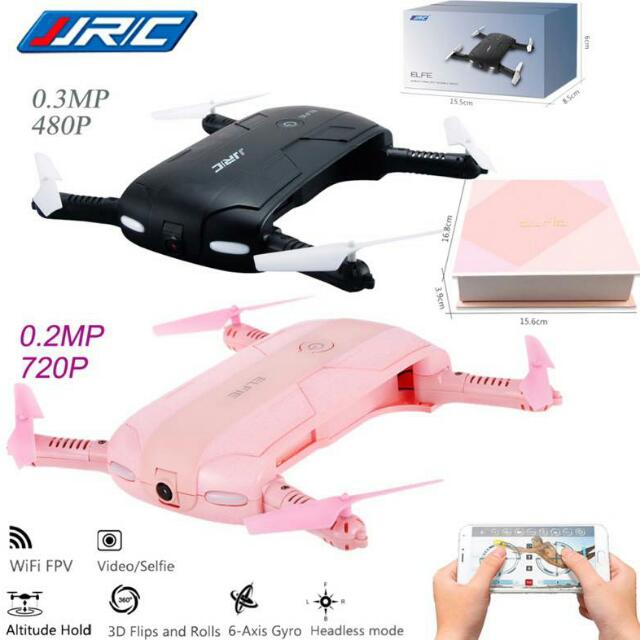ELFIE Drone 720 HD, Photography, Drones on Carousell