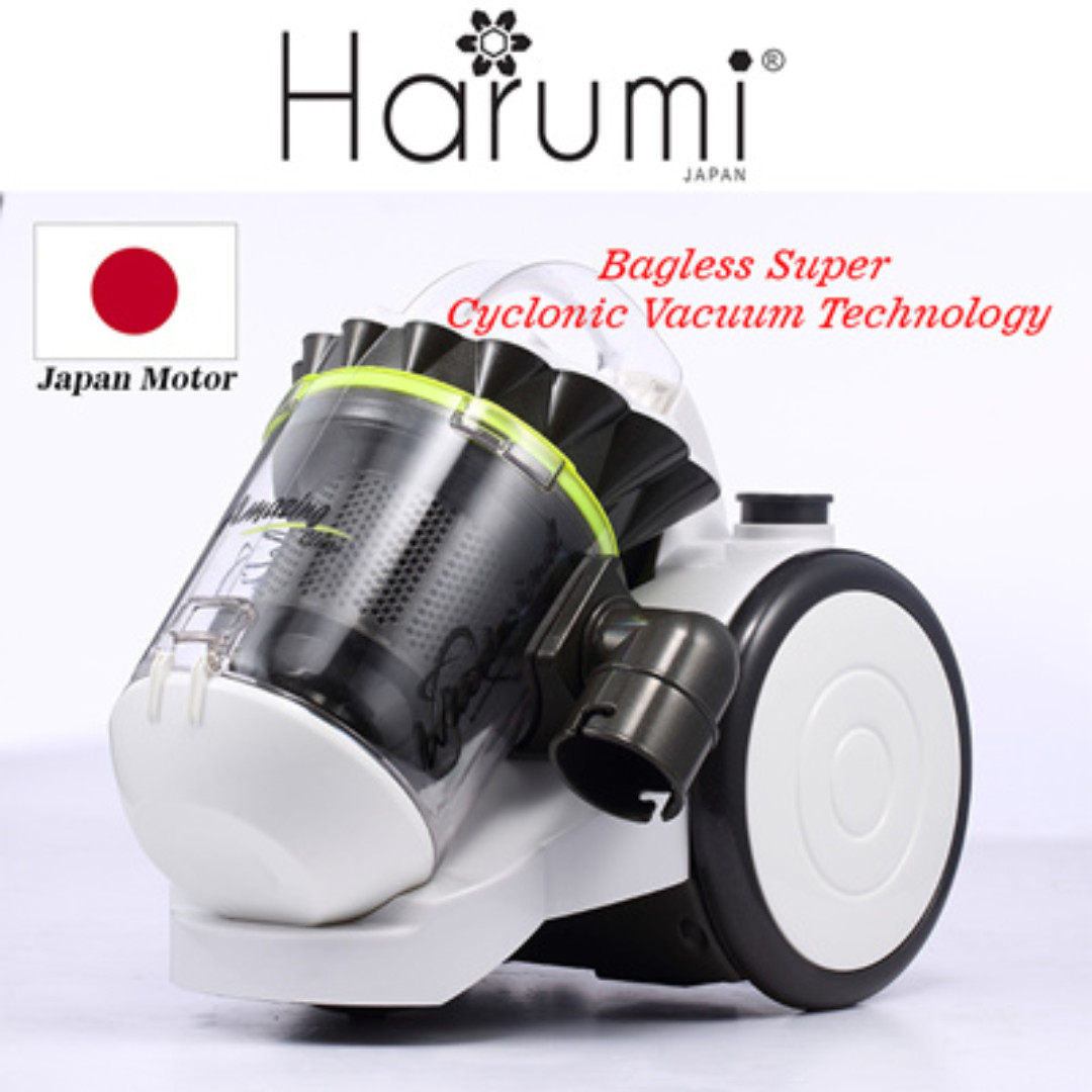 HARUMI 1400W BAGLESS SUPER CYCLONIC VACUUM TECHNOLOGY (DESIGNED IN ...