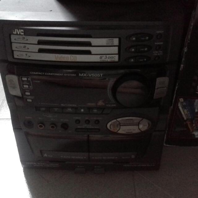 JVC Compact Component System, Audio, Other Audio Equipment on Carousell